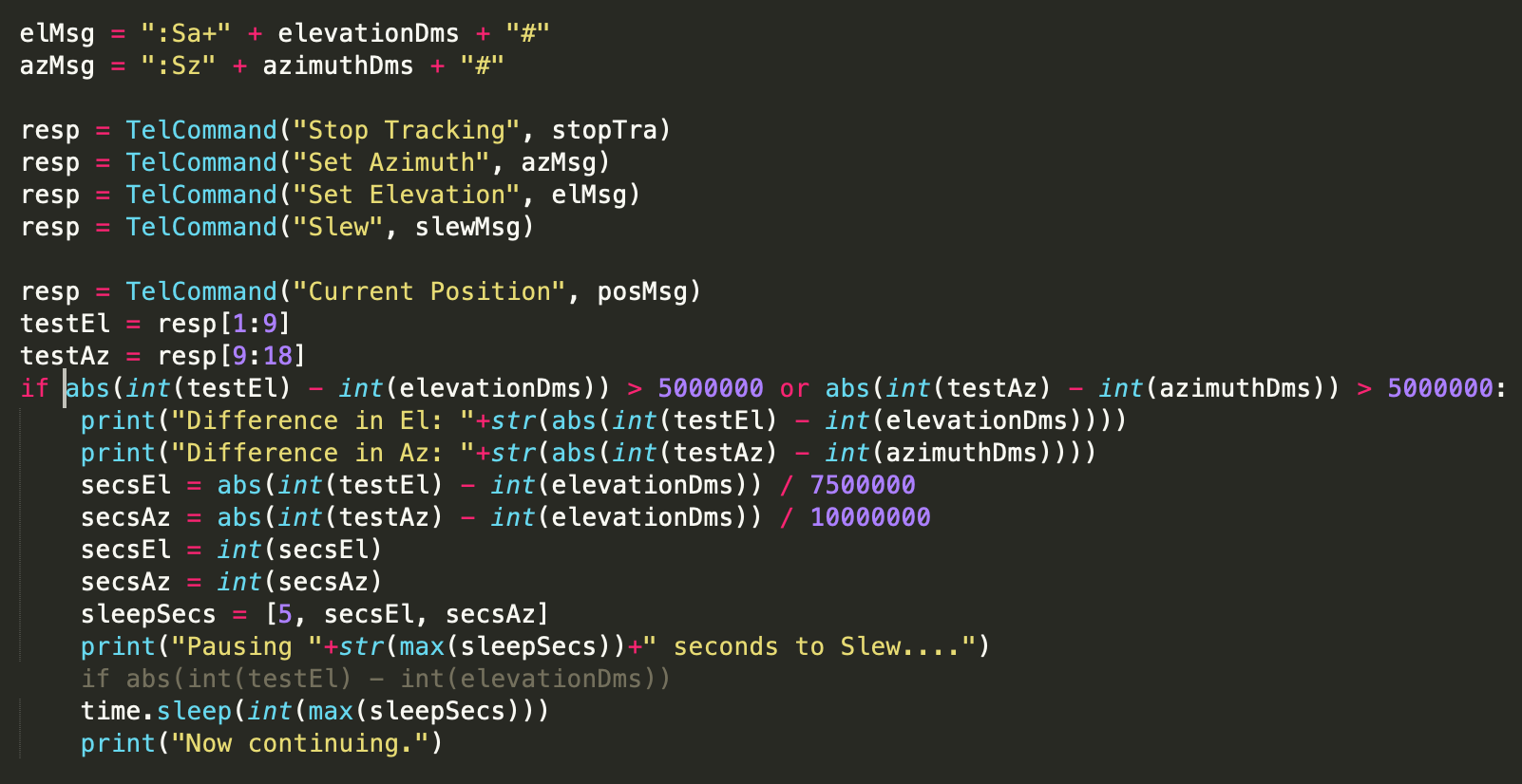 Satellite Tracking using Astronomy Goto Mount – Part 1